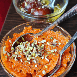 Gajar Halwa -Indian Carrot Dessert in Tani Bistro Singapore